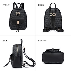 MKP Ladies Small Backpack Purse for Women Fashion Daypacks Purse Shoulder Bag with Charm Tassel