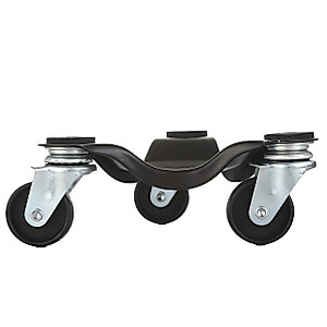 FactorDuty 4 Pack 3 Wheel Mover's Dolly Moving Furniture Dolly Furniture Mover