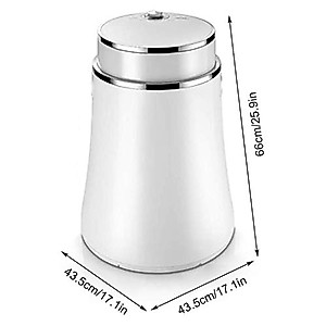 Portable Washing Machine Small Mini Hand Compact Semi Automatic Washer Laundry Perfect for Apartment Hotel Dorm