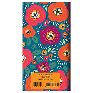 TF Publishing, Bright Blooms 2yr 2024 Pocket Planner