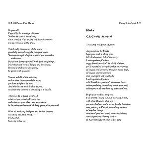 100 Poems That Matter