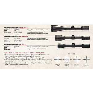 BURRIS FullField II 6.5-20x50 Scope, Ballistic Mil-Dot Reticle, Matte Black (200193)