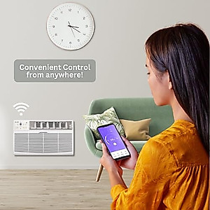 OLMO 8,000 btu 115V Through-the-Wall Air Conditioner with Remote Control and built in Smart Kit, (Heating and Cooling) (R32 Refrigerant) Wall Sleeve Included…