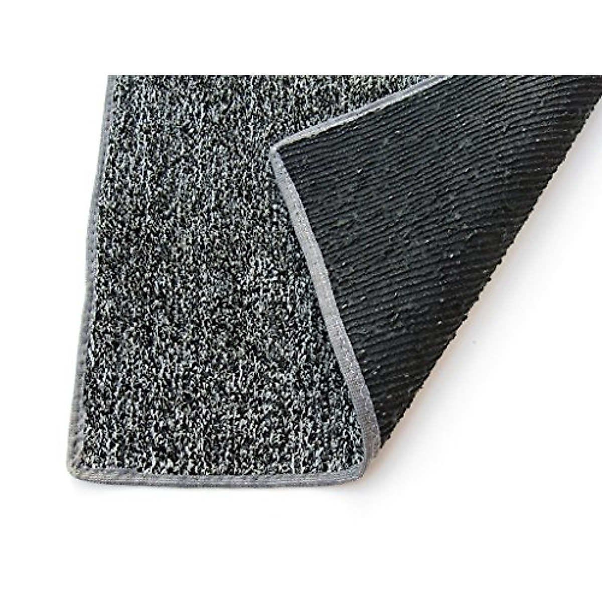 KOECKRITZ 11' Round - Gray/Black - Economy Turf/Artificial Grass |Light Weight Outdoor Rug - Easy Maintenance - Just Hose Off & Dry! - 8 Colors to Choose from