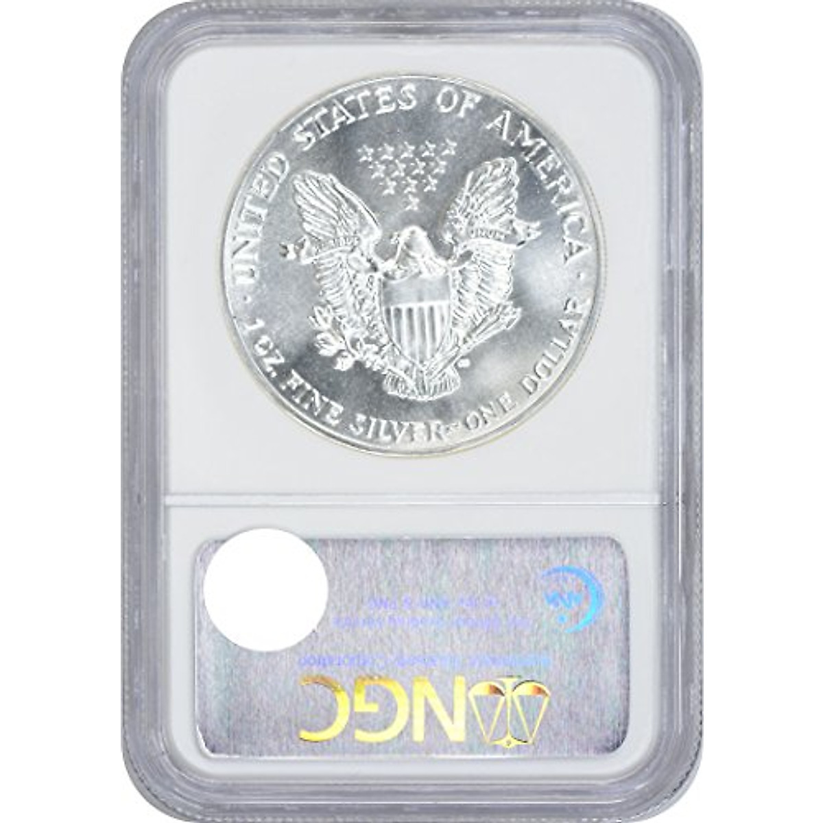 1987 $1 American Silver Eagle MS69 NGC