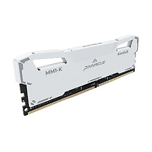 Timetec Pinnacle Konduit 16GB KIT(2x8GB) DDR4 3200MHz PC4-25600 CL16-18-18-38 XMP2.0 Overclocking 1.35V Compatible for AMD and Intel Desktop Gaming PC Memory Module RAM - White