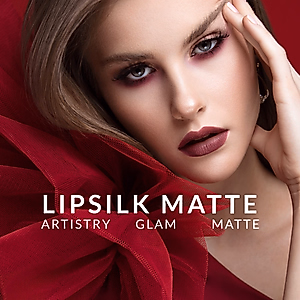 K7L Dark Red Lipstick Crayon - Matte - A