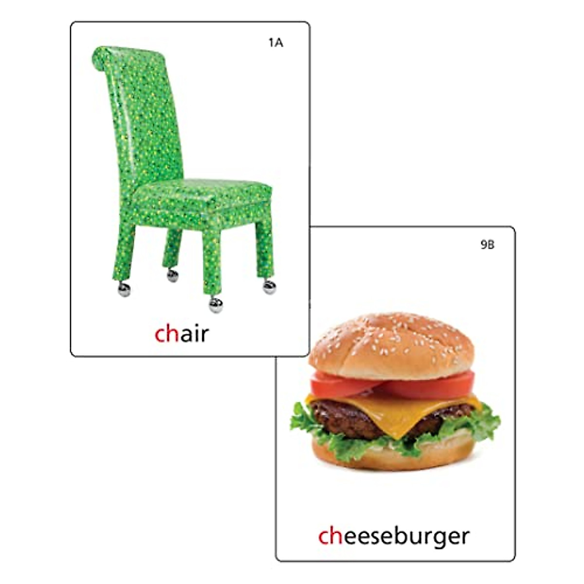 Super Duper Publications | Articulation Photos CH Sound Fun Deck Flash Cards | Educational Learning Resource for Children