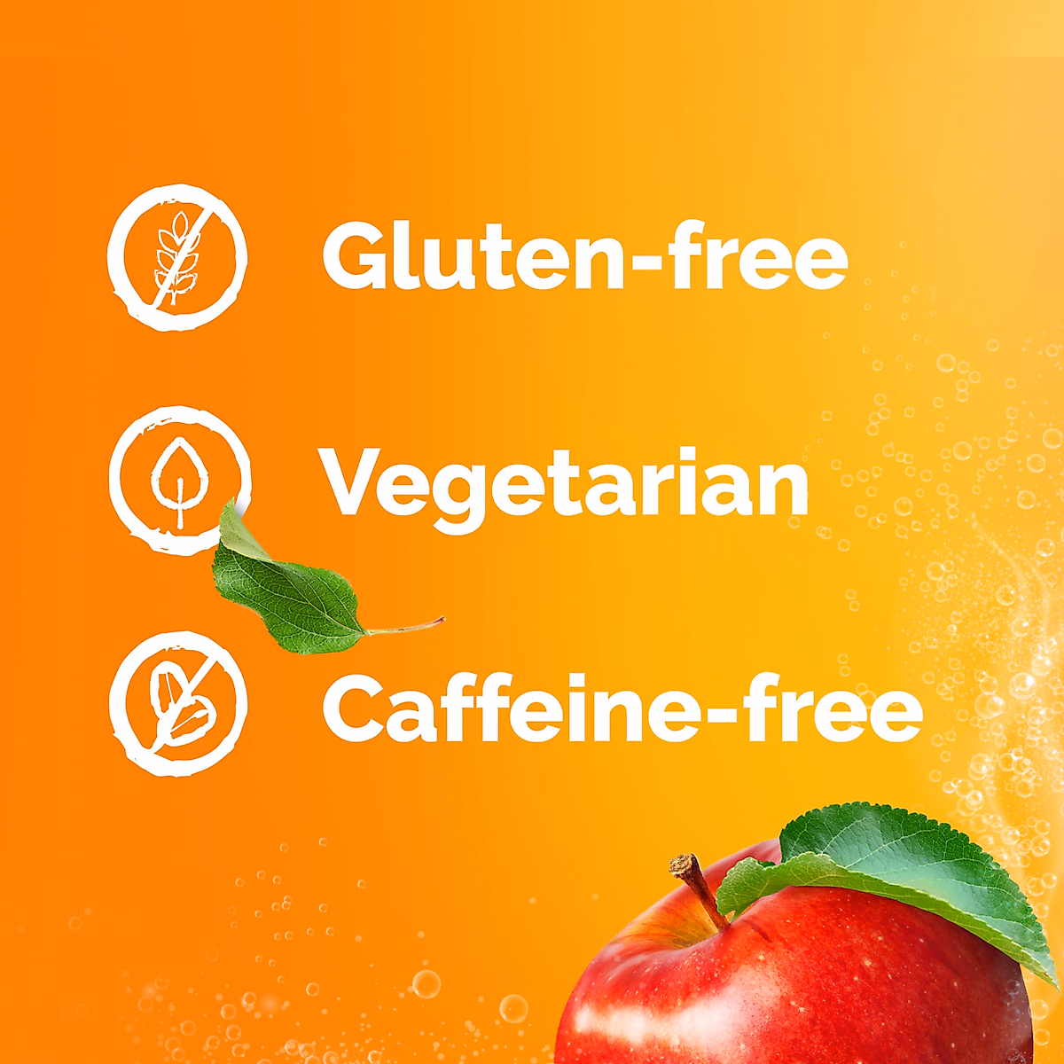 Emergen-C Apple Cider Vinegar Vitamin C Fizzy Drink Mix, Dietary Supplement for Immune Support, Apple - 18 Count