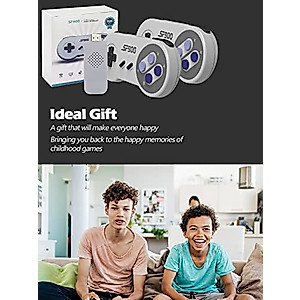 Fadist Retro Game Console, Built in 1700+ Classic Games, 4K HD Output,with 2 Ergonomics Controllers, Plug and Play Game Console, Ideal Gift for Kids, Adult, Friend, Lover