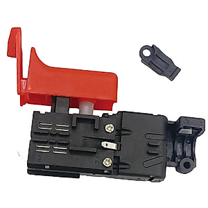 Tolxh #GBH2-26DE Elric Hammer Drill Switch GBH2-26DFR GBH2-26E GBH 2-26E GBH2-26DRE GBH2-26# Drill Power Switch TBH 2000DRE 600W GBH2-22 GBH2-26DRE Quality Durable New Replacement Parts for Bosch