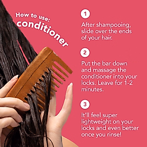 Ethique Discovery Pack for Balanced Hair - Shampoo & Conditioner - Plastic-Free, Vegan, Cruelty-Free, Eco-Friendly, 3 Travel Bars, 1.59 oz (Pack of 1)