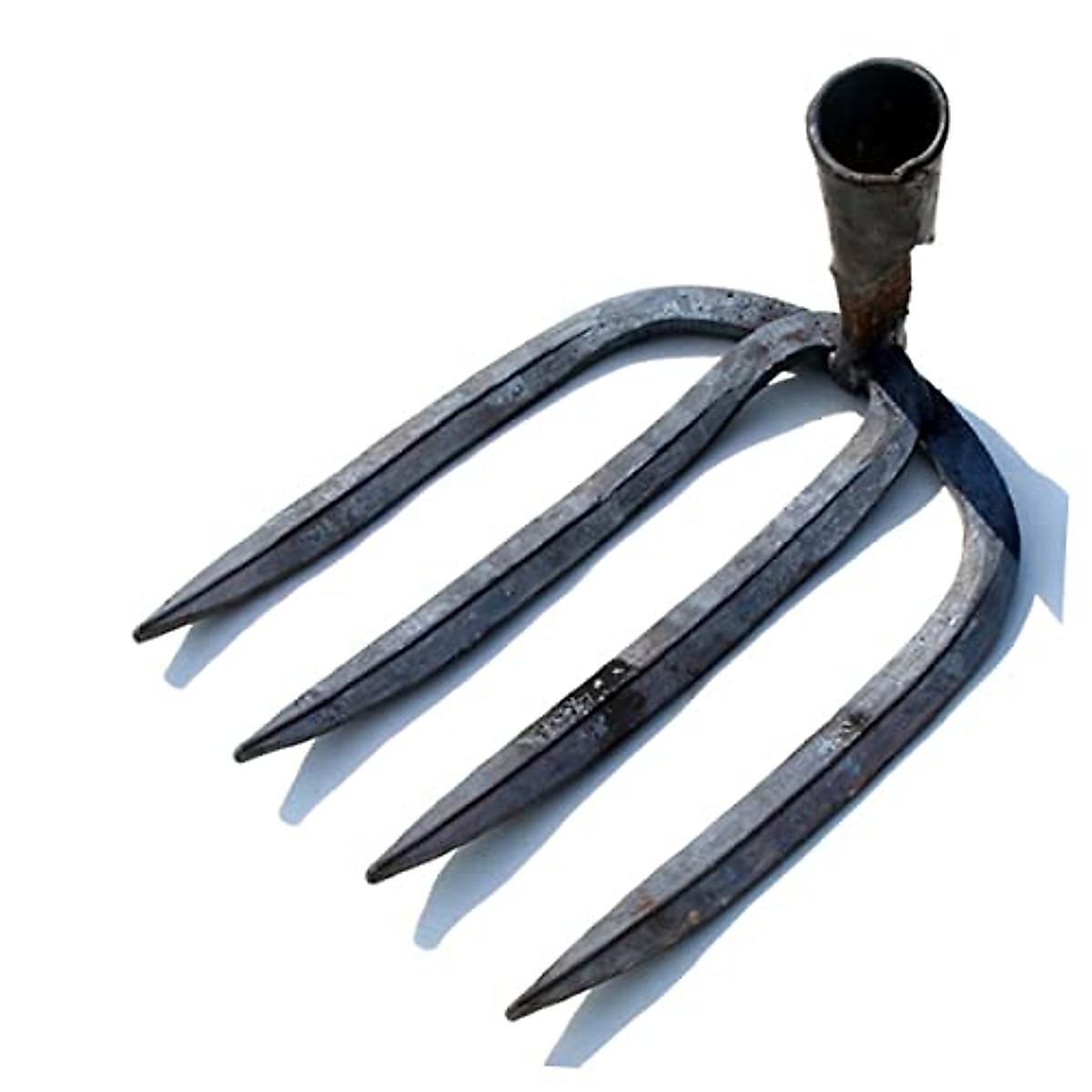 DOITOOL 4 Cleaning Tool Digging Tools Mini Tool Rake Head Replacement Mini Rake Small Shrub Rake Garden Tools Gardening Rake Lawn Forging Shrub Black Cultivator Rake
