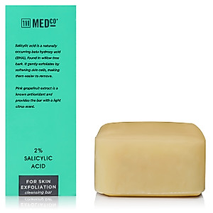 111MedCo 2% Salicylic Acid Cleansing 4oz. Medicated Soap Bar