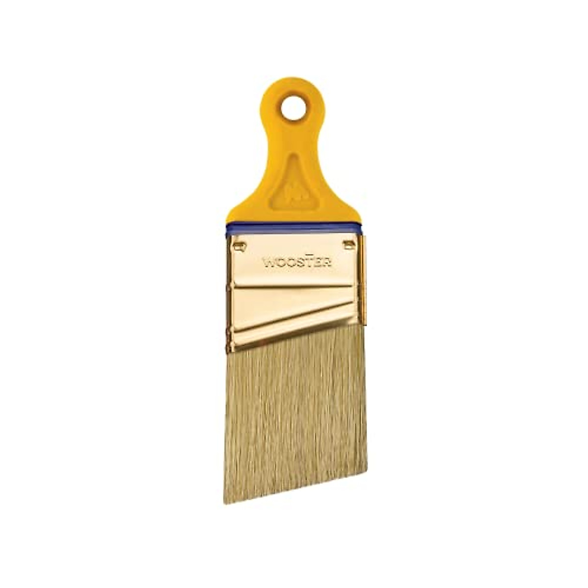 Wooster Brush Z3215-2 Shortcut Bristle Angle Sash Paintbrush, 2-Inch, 2 Inch, White,Yellow