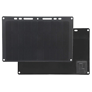 Sonew 6V 10W Solar Panel Monocrystalline Solar Charger 1700mAh Output Portable USB Charger IP65 Waterproof