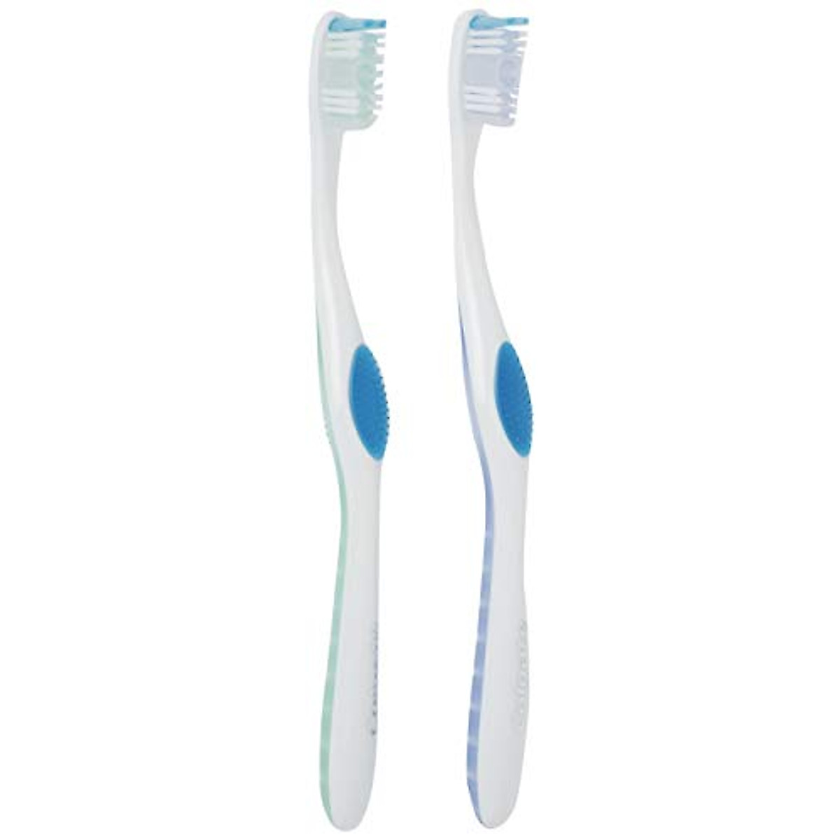 Colgate 360 Extra Soft Toothbrush for Sensitive Teeth and Gums with Tongue and Cheek Cleaner, 2 Pack