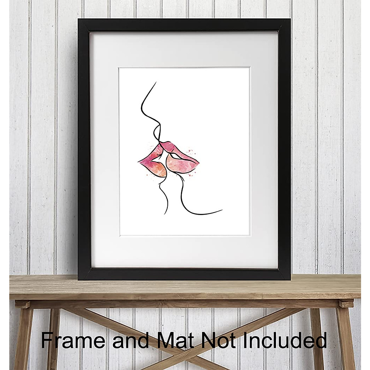 Lesbian LGBTQ Gay Wall Art & Decor- LGBTQ Accessories - Lesbian Couple Gifts - Lesbian Stuff - Gay Anniversary Gifts for Women - Home Decor for Queer, Bi Women - Picture Print Photo Poster