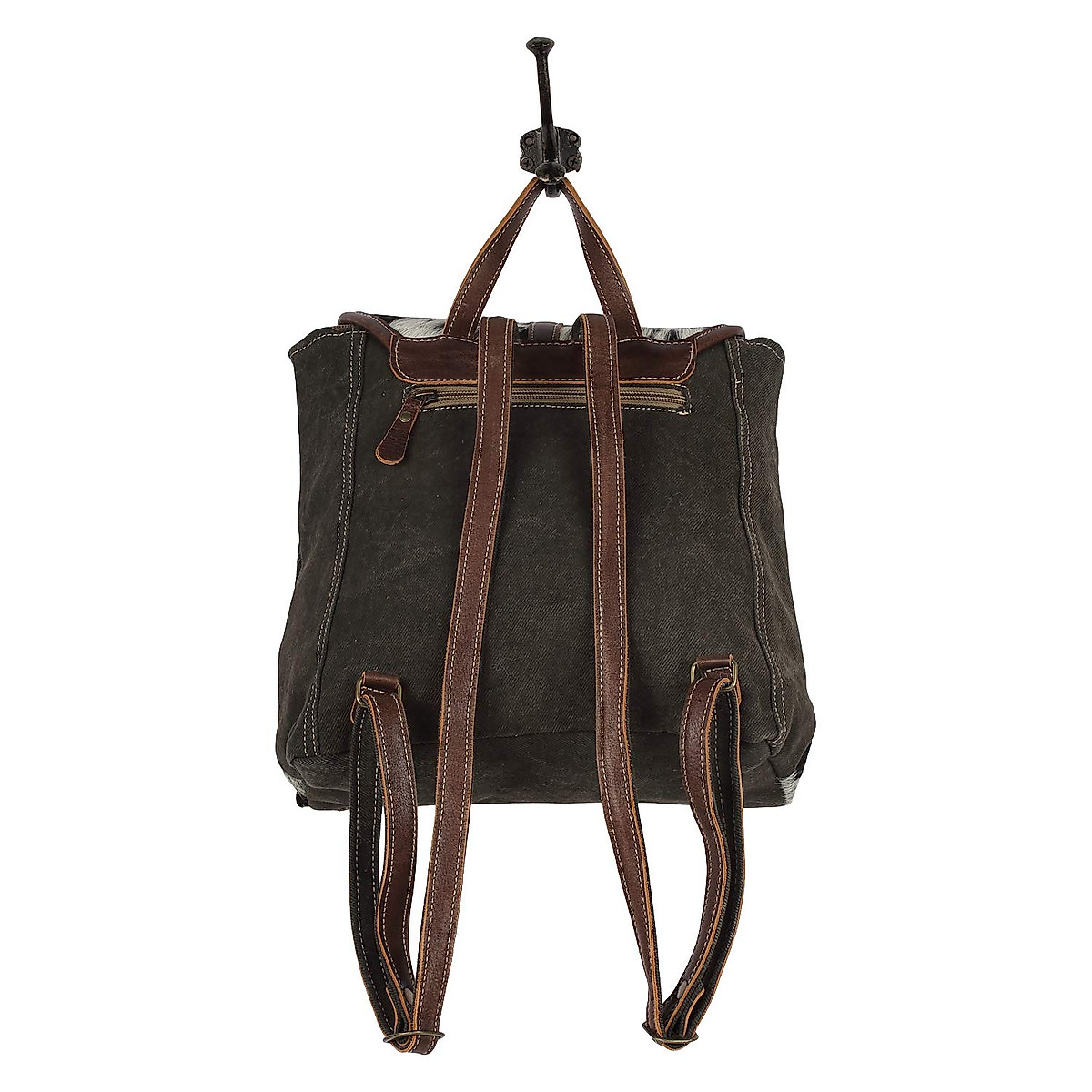 Myra Bag Women's Crossroads Cowhide Backpack Brown One Size