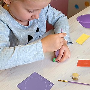 JOiFULi Make Your Own Clay Jewelry Bowls Arts and Crafts Kit Gifts for Girls Kids Ages 8 9 10 11 12 Years Old