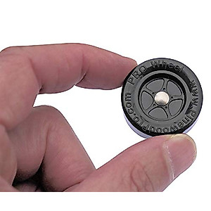 Pintwood Pro Wheels for Derby Car Racing | Deep Hub Stores Graphite | from Pinewood Pro