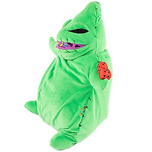 Spirit Halloween The Nightmare Before Christmas Green Oogie Boogie Plush Doll | Officially Licensed | Halloween Décor | Tim Burton | Home Decor