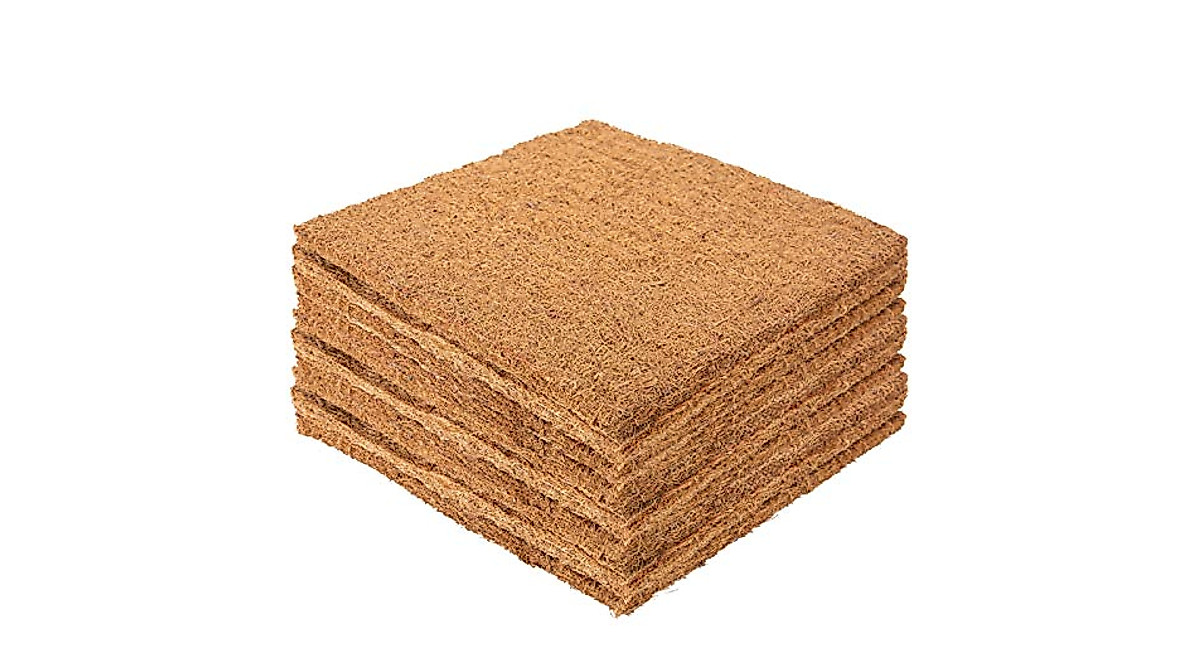 Aulock 10 Pack Coco Coir Nesting Pads for Chickens | Natural & Reusable