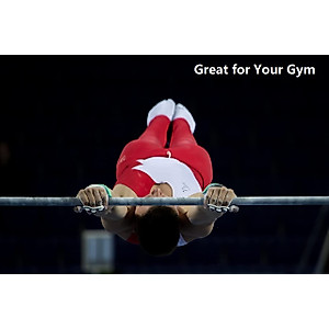 2 Strong Refillable Gym Chalk Balls, Each Climbing Chalk Ball Has 65 g (2.3 oz), Fine Soft for Athletic Chalk Ball Comes Full Good for Rock Climbing, Gym Workouts