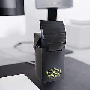 Card Deck Boxes Set of 5 + 500 Sleeves + Packaging Designed for Storage (Black, White, Blue, Green, Red) for Magic The Gathering (MTG) Pokemon yugioh - May be Suitable for Other Trading Card Games