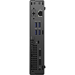 Dell OptiPlex 5000 5090 Desktop Computer - Intel Core i5 10th Gen i5-10500T Hexa-core (6 Core) 2.30 GHz - 16 GB RAM DDR4 SDRAM - 256 GB M.2 PCI Express NVMe SSD - Micro PC - Black