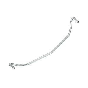 PATIKIL 3.1x0.7 Cage Door Hook, 25Pcs Stainless Steel Durable Singe Wire Water Pipe Latch Hook for Locking and Fixing Rabbit Pig Poultry Cage, Silver