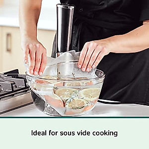 FoodSaver Quart Vacuum Seal Bags, BPA-Free for Food Storage and Sous Vide, 120 Count