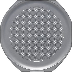 Farberware Insulated Nonstick Bakeware 15.5-Inch Round Pizza Pan, Light Gray