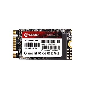 KingSpec M.2 SATA SSD, 512GB 2242 SATA III 6Gbps Internal M.2 SSD, Ultra-Slim NGFF State Drive for Desktop/Laptop/Notebook (2242, 512GB)