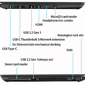 Lenovo ThinkPad T14 Business Laptop, 14 Inch FHD IPS Display, Intel Core i5-1135G7 (Beats i7-10510U), Windows 11 Pro, 24GB RAM, 1TB SSD, Fingerprint, Backlit Keyboard, Thunderbolt 4, Durlyfish