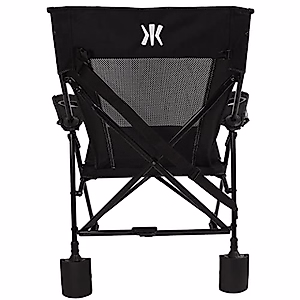 Kijaro Rok-it Sport Rocking Camping Chair, Vik Black