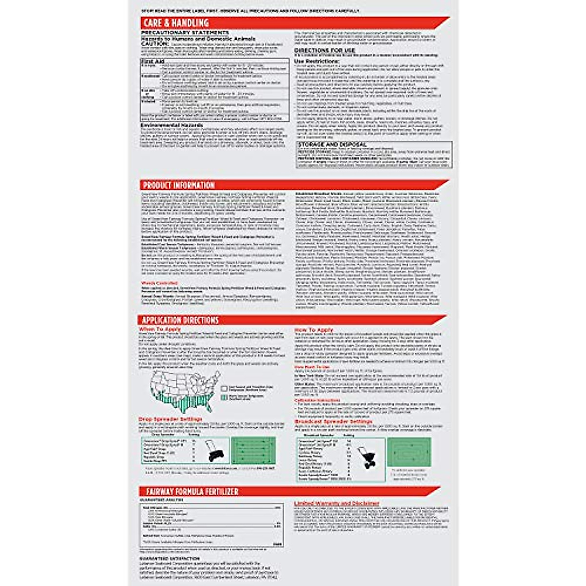 GreenView Fairway Formula Spring Fertilizer Weed & Feed + Crabgrass Preventer - 18 lb. - Covers 5,000 sq. ft.