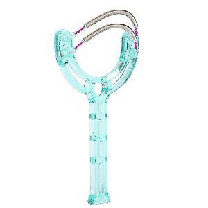 Hair Epilator Tool, Face Hair Remover, Portable Spring Design for the Lips Hair for Quickly and Thoroughly Remove Small Hair Cheeks Upper Lip(green)