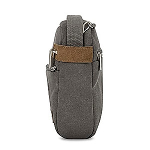 Travelon Anti-theft Heritage Crossbody Bag, Pewter