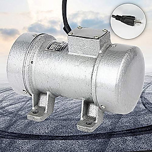 Nisorpa 280W Concrete Vibrator Motor Concrete Vibrator for Concrete Vibrating Table Concrete Vibrator Vibration Motor 110V 60HZ 2840rpm with US Plug and 5.9fts Power Cable