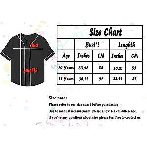 Kids 10th Birthday Shirt Boys Baseball 10 Year Old Ten Age 10 Party Idea T-Shirt(Black 12T)