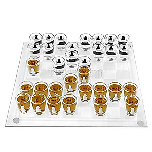 CHH Drinking Shot Glass Chess Set