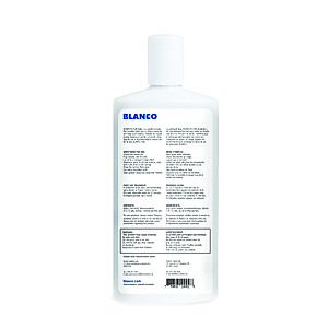 BLANCO 406200 BLANCOCLEAN Daily Silgranit Sink Cleaner, 15 oz, White, 15 Fl Oz