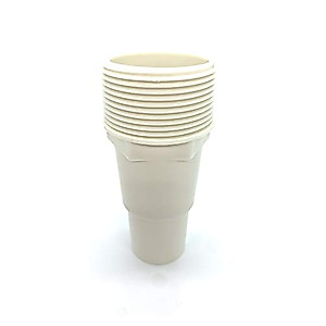 YMHYJY Pool Filter Pump Hose Adapter 1 1/4"-1 1/2" Thread 1.5" Fitting Connector PVC for SPX1091Z7 (2 Pcs)