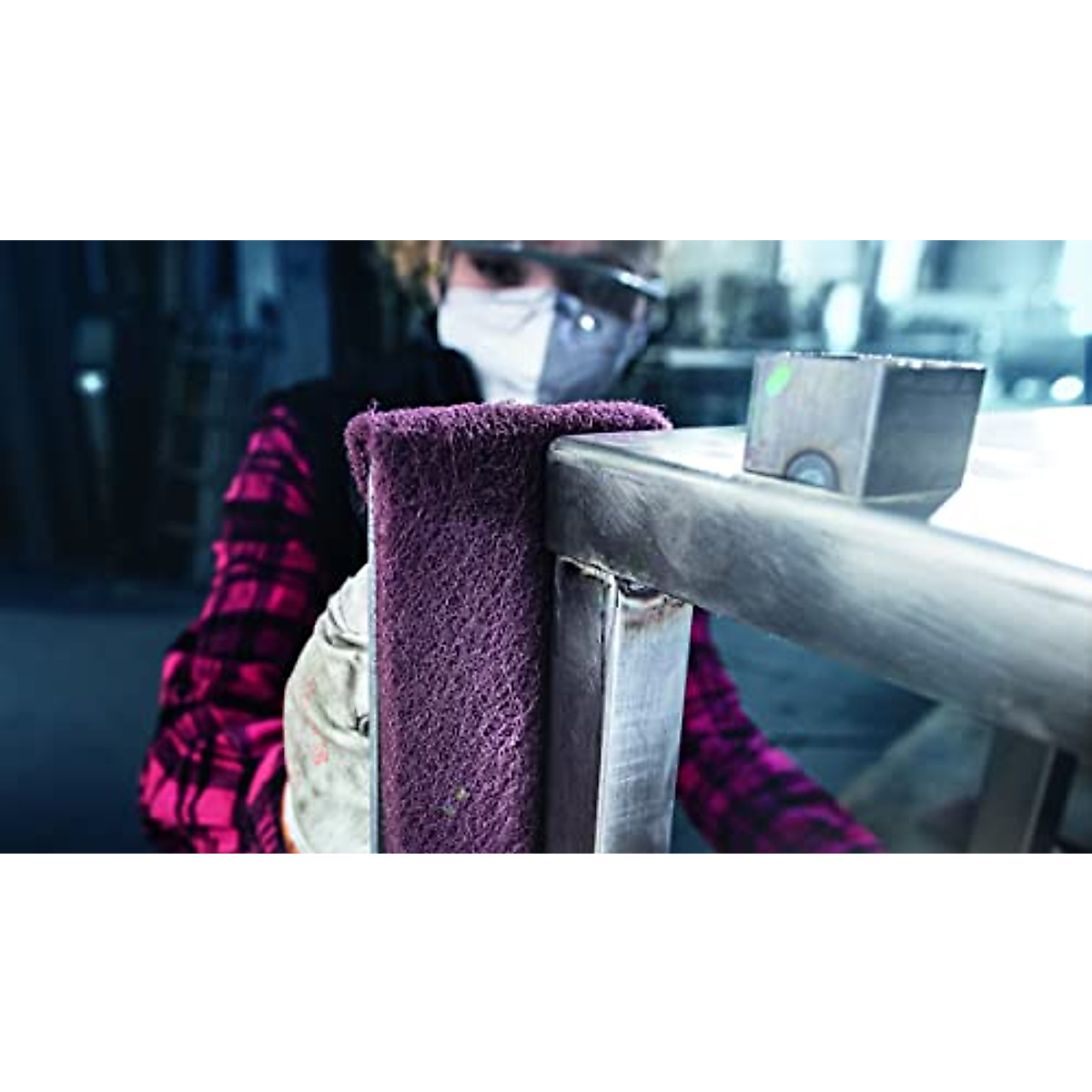 Bosch Professional 1x Expert N880 Fleece Roll (for Steel Sheets, Width 100 mm, Length 10 m, Accessories Hand Sanding)