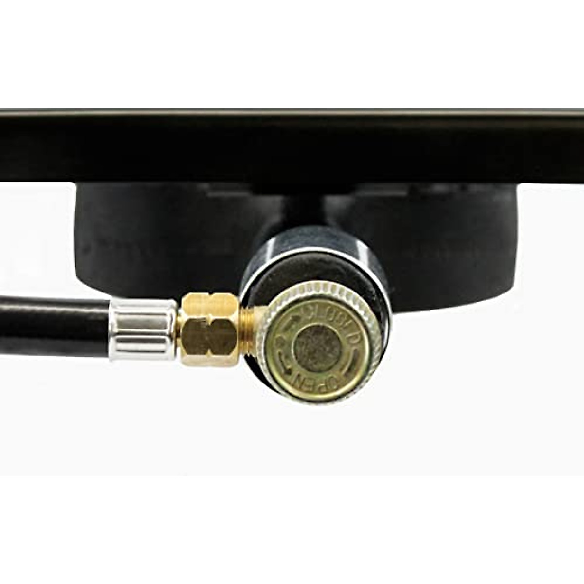 Flame King Heavy Duty 100,000 BTU, 0-20 PSI, Turkey Fryer Single Propane Burner Bayou Cooker, Outdoor Stove for Home Brewing, Maple Syrup Prep, Cajun Cooking