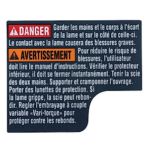 Bosch Parts 2610957984 Label