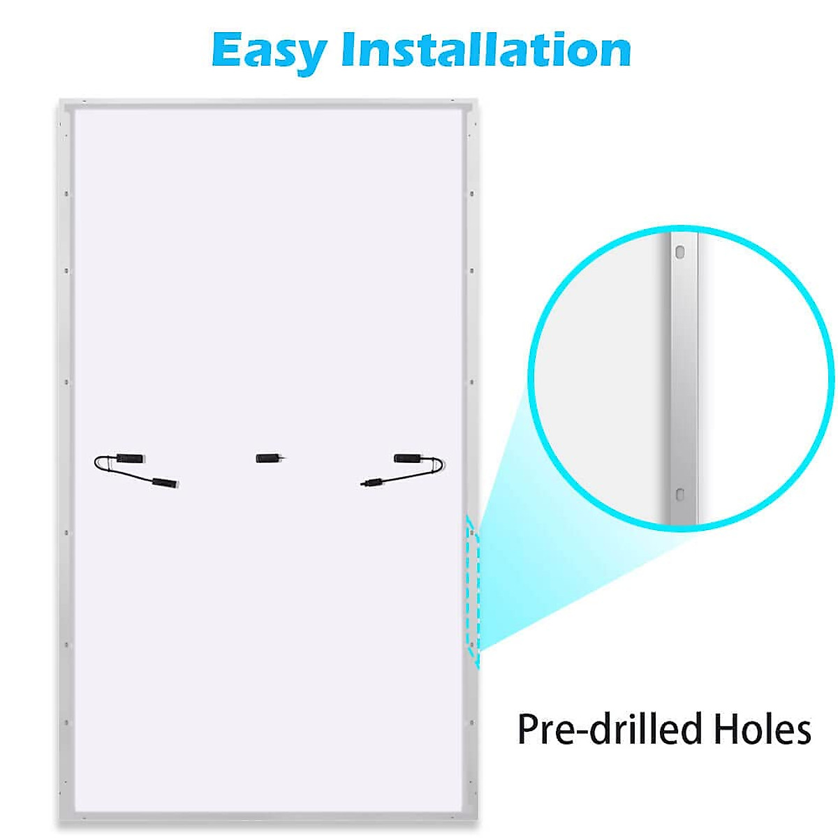 SUNGOLDPOWER 10pcs 450W Monocrystalline Solar Panel,Grade A Solar Cell, Waterproof IP67,High Efficiency PV Module for RV,Home,House,Boat,Farm,Off Grid and On Grid System (10 Pack of 450W),Black