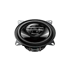 PIONEER TS-G1020S 420 Watts Max Power 4" 2-Way G-Series Coaxial Full Range Car Audio Stereo Speakers with ALPHASONIK Earbuds