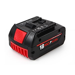 wowrmaykay Replacement for Bosch 18V Battery 4.0Ah Lithium ion Rechargeable Bateria Compatible with Bosch Tools BAT609 Batteries